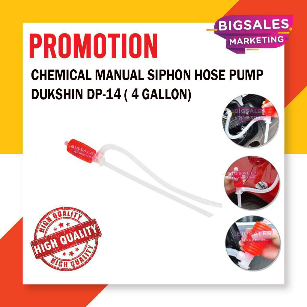 DUKSHIN DP-14 Pump Manual Siphon Oil Pump Transfer Tool DP-14 (Made In Korea) | Shopee Malaysia