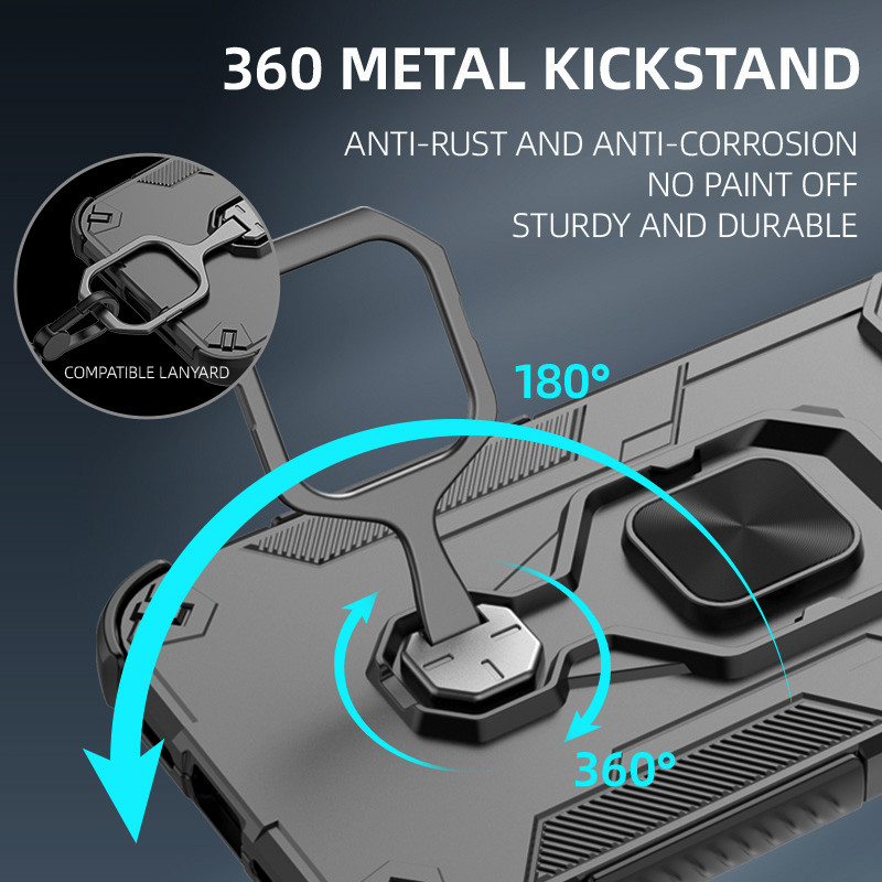 KEYSION Shockproof Armor Case for IQOO Z9 Turbo Soft Silicone+PC ...