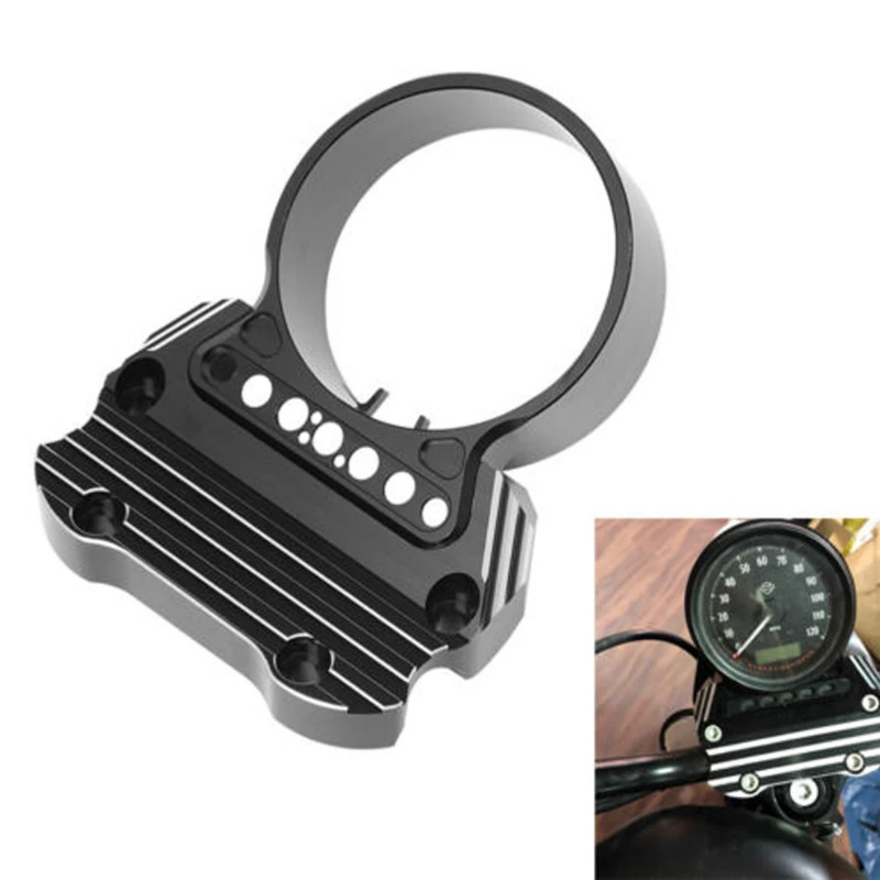 For Harley Sportster Iron XL 883 1200 Custom Motorcycle CNC Cut Side ...