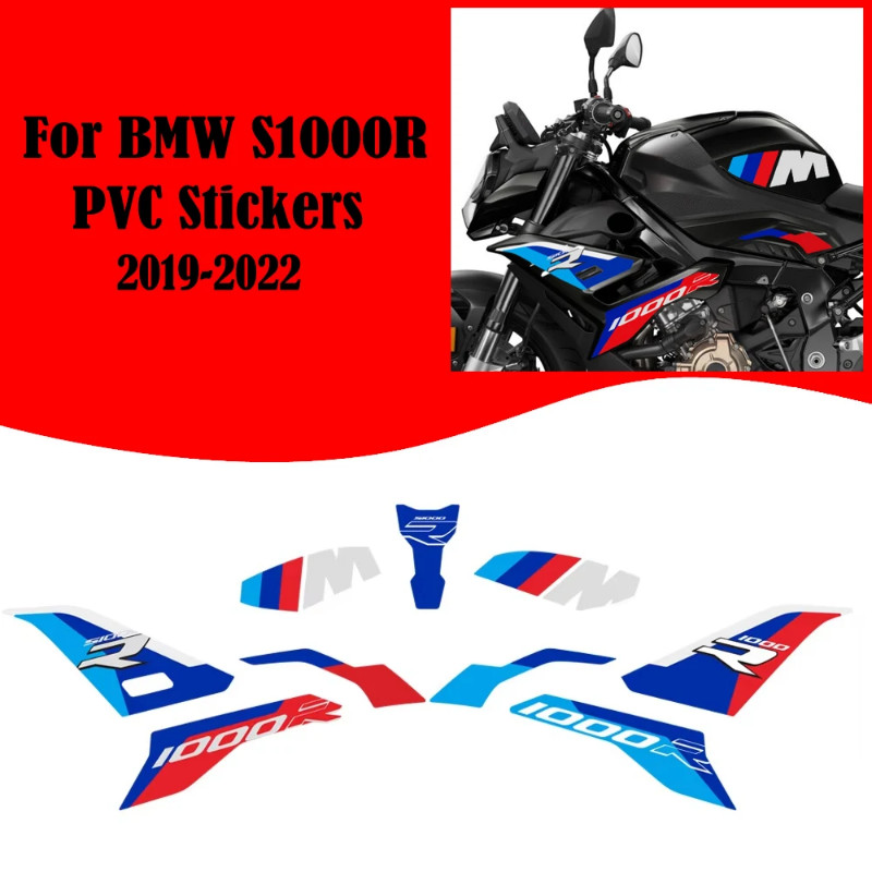 S1000R Motorcycle Body Fairing Protector Tank Knee Pad Stickers Decals ...
