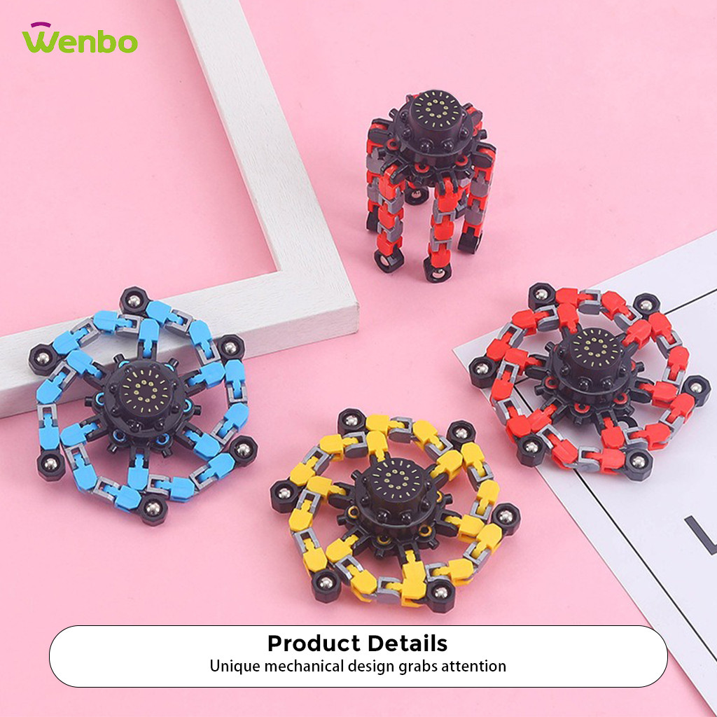 Wenbo Creative Fingertip Gyroscope Toy DIY Transforming Spinner ...