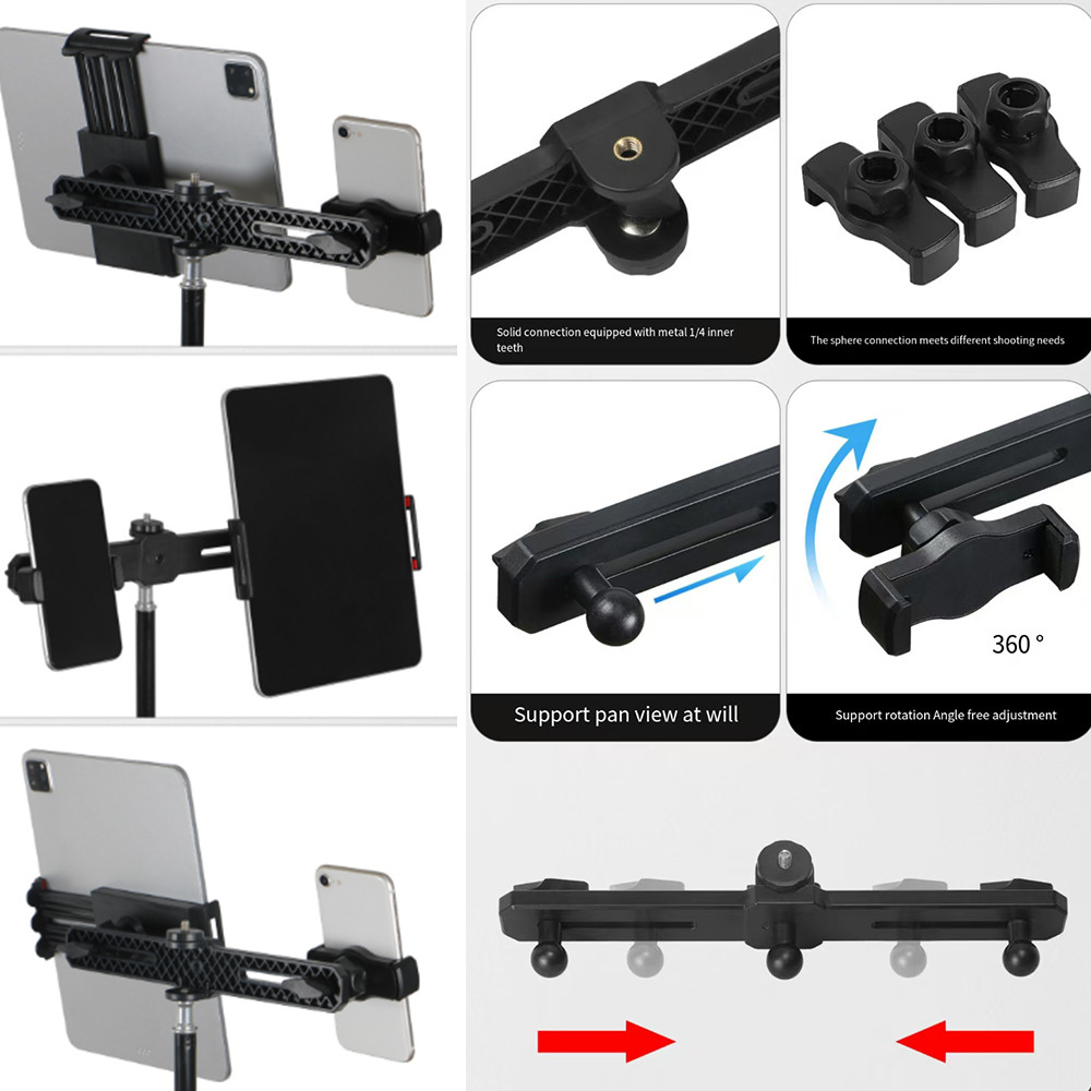Multi-function mobile phone live stand Multi-function double triple ...