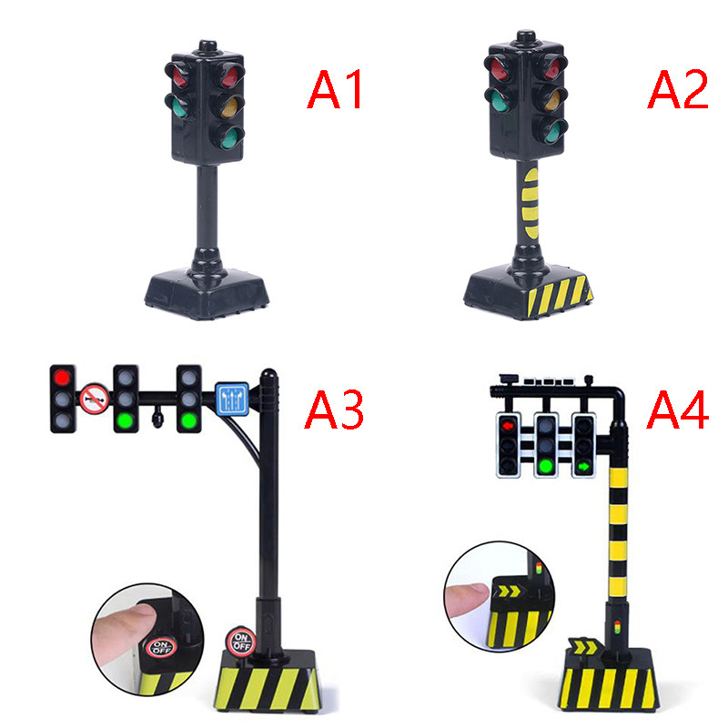 Model Traffic Signal Lights for Early Safety Educational Mini Traffic ...