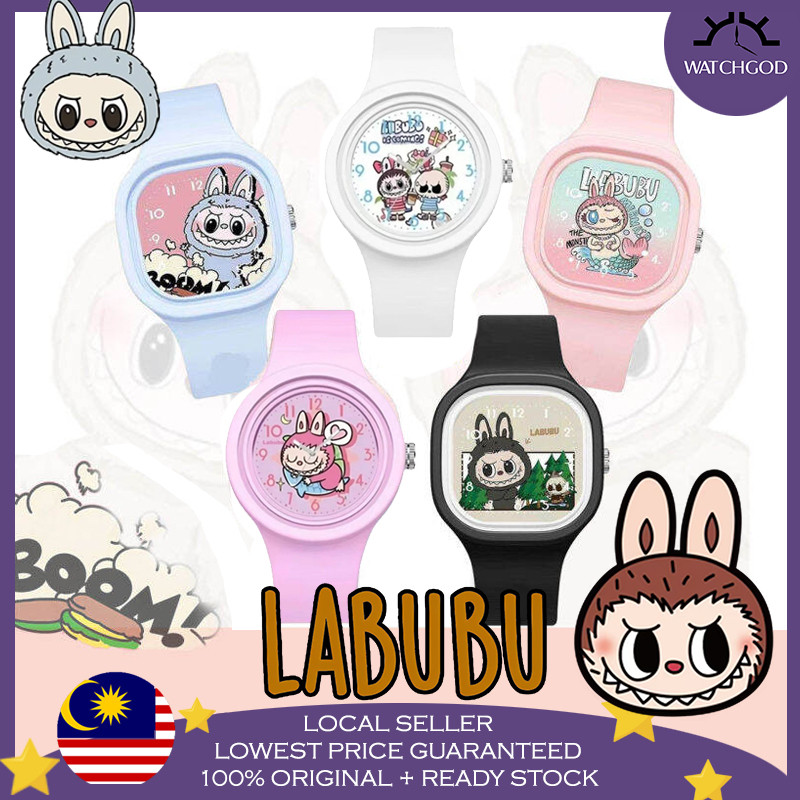 🔥LABUBU THE MONSTER🔥 LABUBU Kids Watch Cartoon Digital Trendy Kids ...