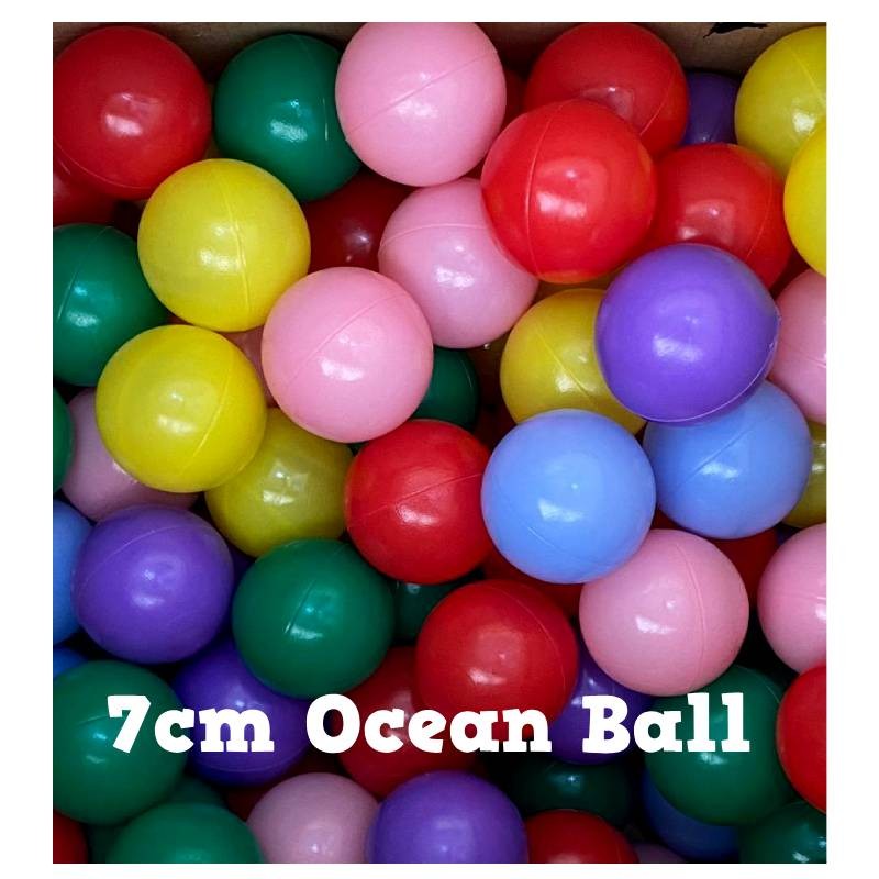 Eco-Friendly Colorful Ocean Ball 7cm Baby Soft Toys | Shopee Malaysia