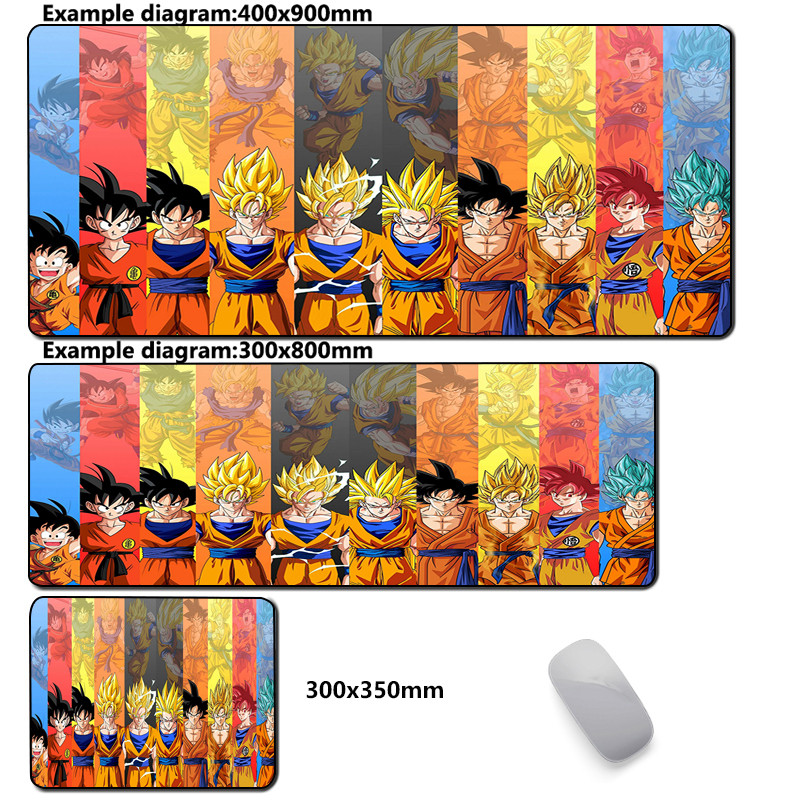 Super Saiyan Rug Office Computer Desk Mat Table Keyboard Dragon Ball ...
