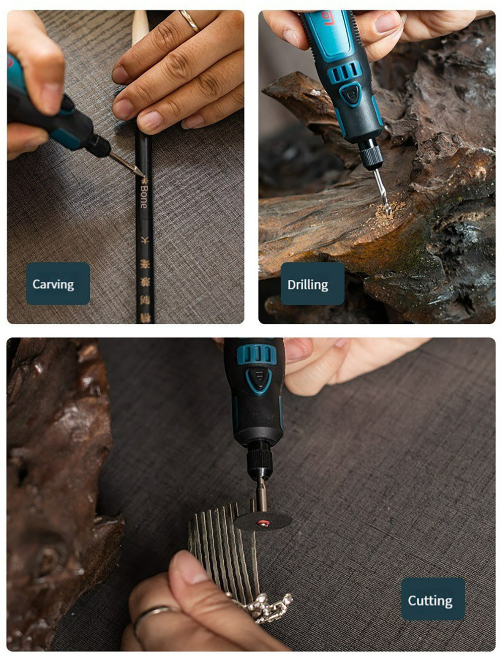 Xiaomi Longsa Electric Drill Grinder Engraver Pen Grinder Mini Drill ...