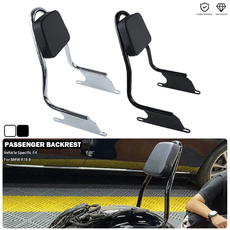 GUANTENGYU One-Piece Passenger Backrest Sissy Bar Rear Seat Back ...