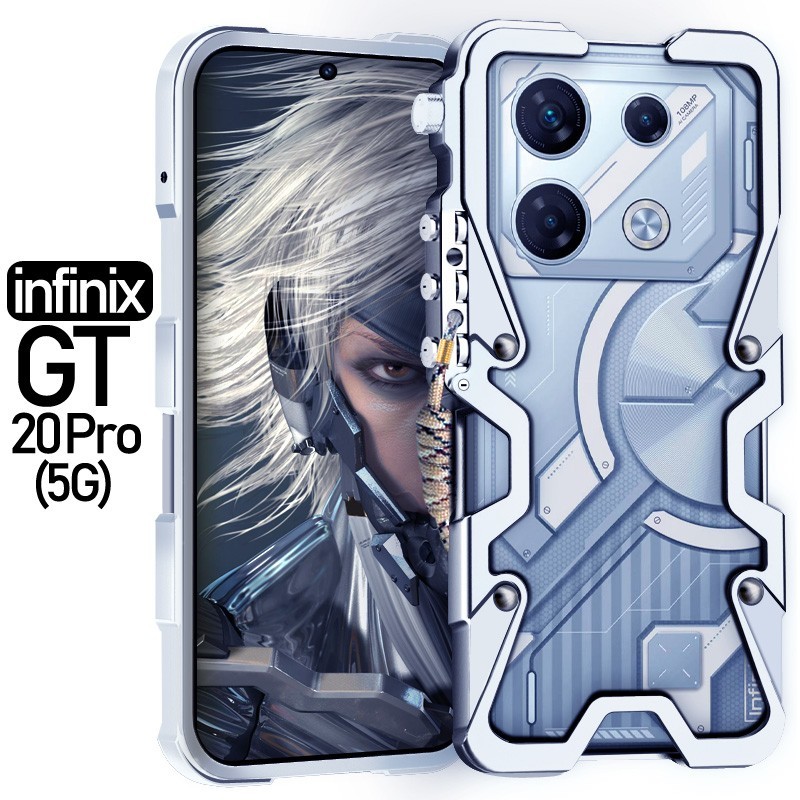 Luxury Armor Metal Aluminum Phone Cases Bumper for Infinix Gt 20 10 ...