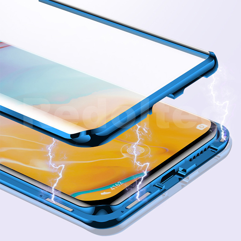 Honor X9C 5G New Casing 360 Full Lens Protection Magnetic Metal Case ...