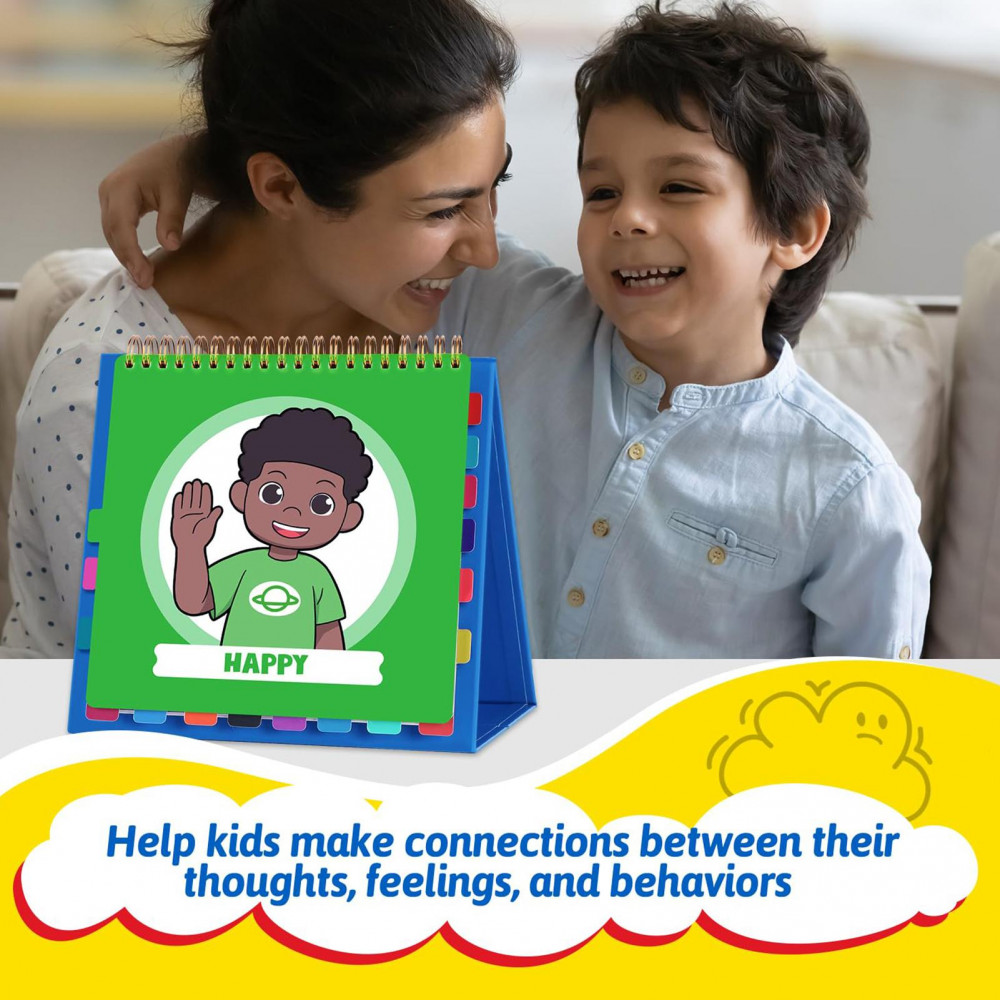 Kids Feelings and Emotions Book Fun Emotional Awareness Flipbook ...