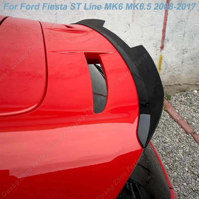 For Ford Fiesta ST Line MK6 MK6.5 2008-2017 Tail Wing Fixed Wind ...