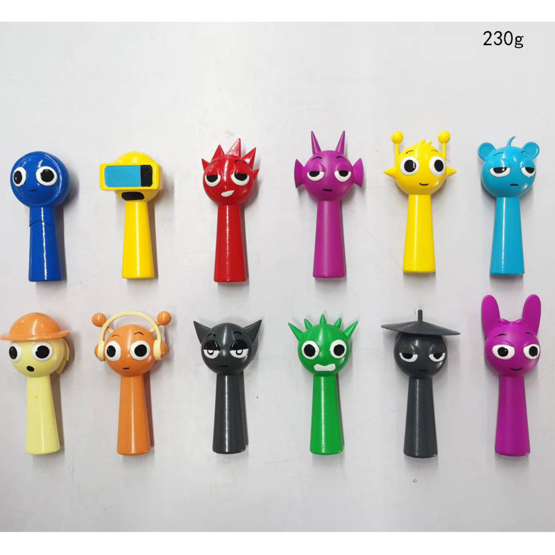 3-3.2 inches Sprunki Incredibox Sprunki Action Figurines Blind Bag PVC ...