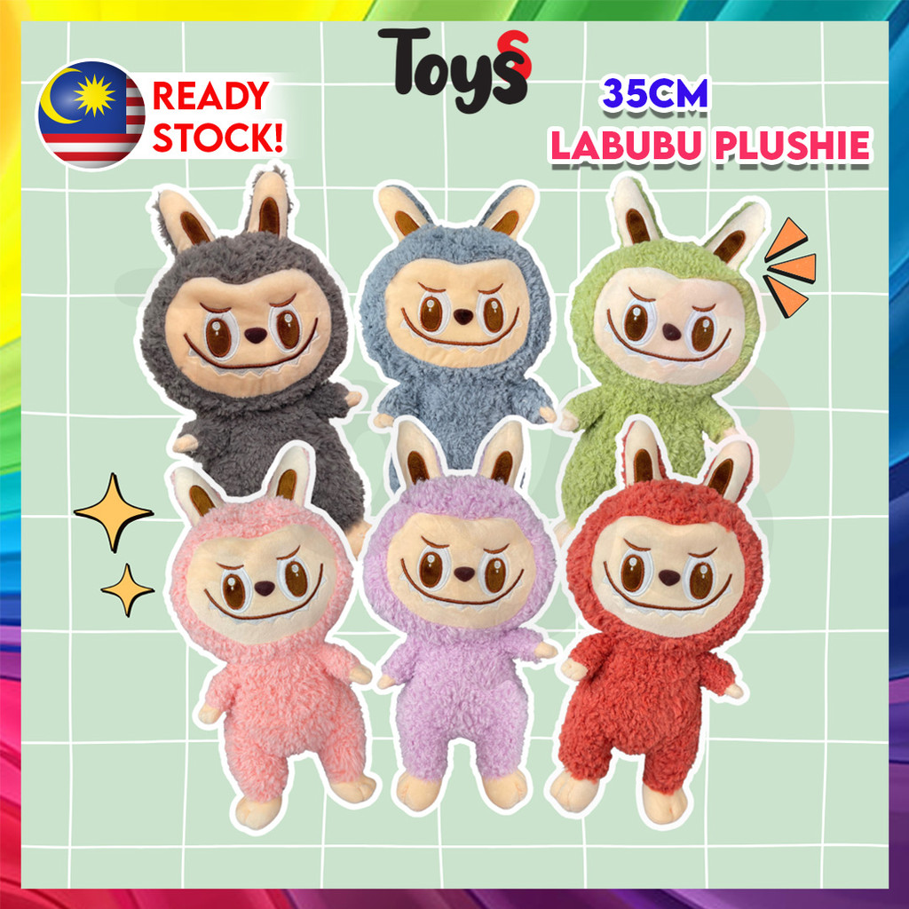 Toyss Labubu Doll Murah Labubu Plush Toy Patung Labubu Murah Labubu ...