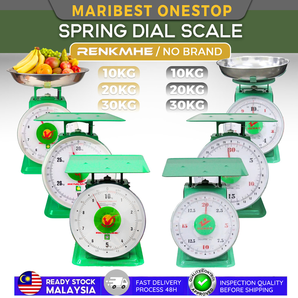 10Kg 20Kg 30Kg Commercial Mechanical Scale Spring Balance Weighing ...