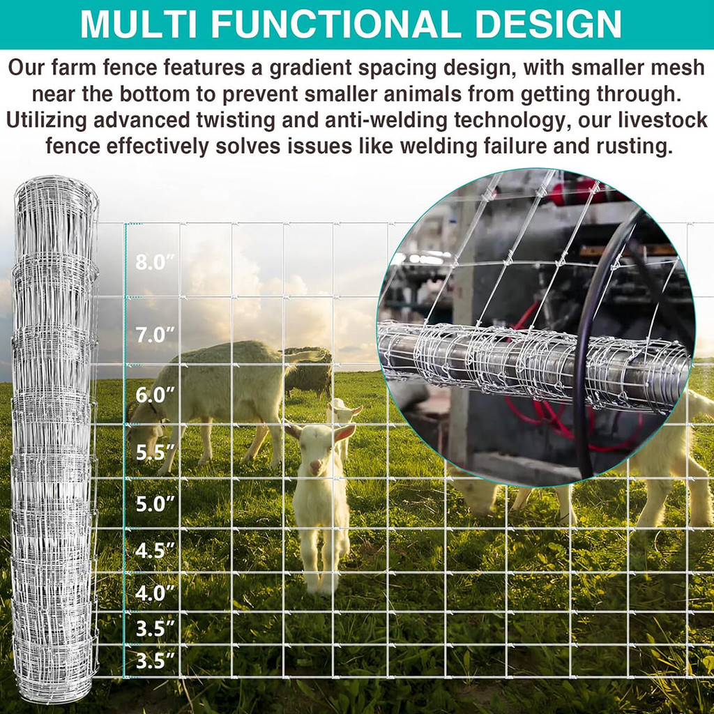 Pagar Cyclone Griplock 100meter 3/4/5/6Kaki Pagar Kambing Cyclone Fence ...