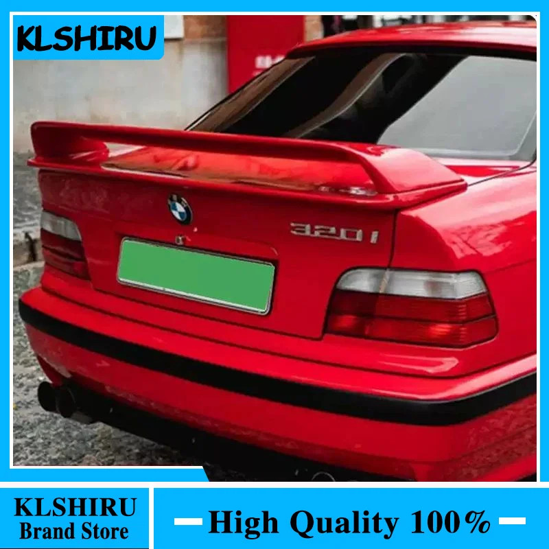 For BMW 3 Series E36 1990-2000 Spoiler ABS Plastic Matte Black or ...