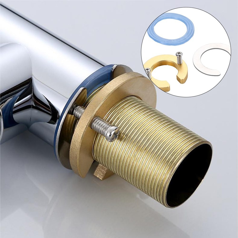 C Type Kitchen Faucet Anti-loosing Nut Cap Fastening Circlip Washer Set ...