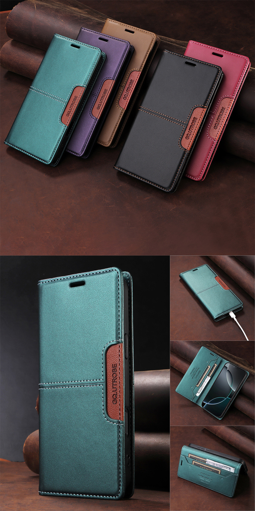 Flip Case for Redmi Note 14 13 Pro+ 12 Pro Plus 5G 14C 13C 12C 11 11S ...