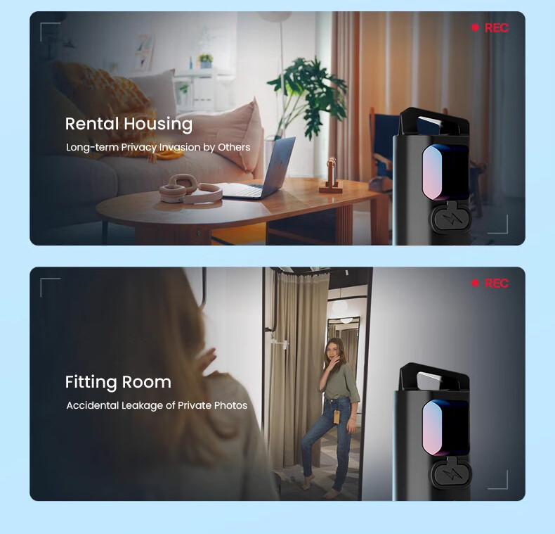 Philips Hidden Camera Anti-Surveillance Detector Emergency Lighting ...