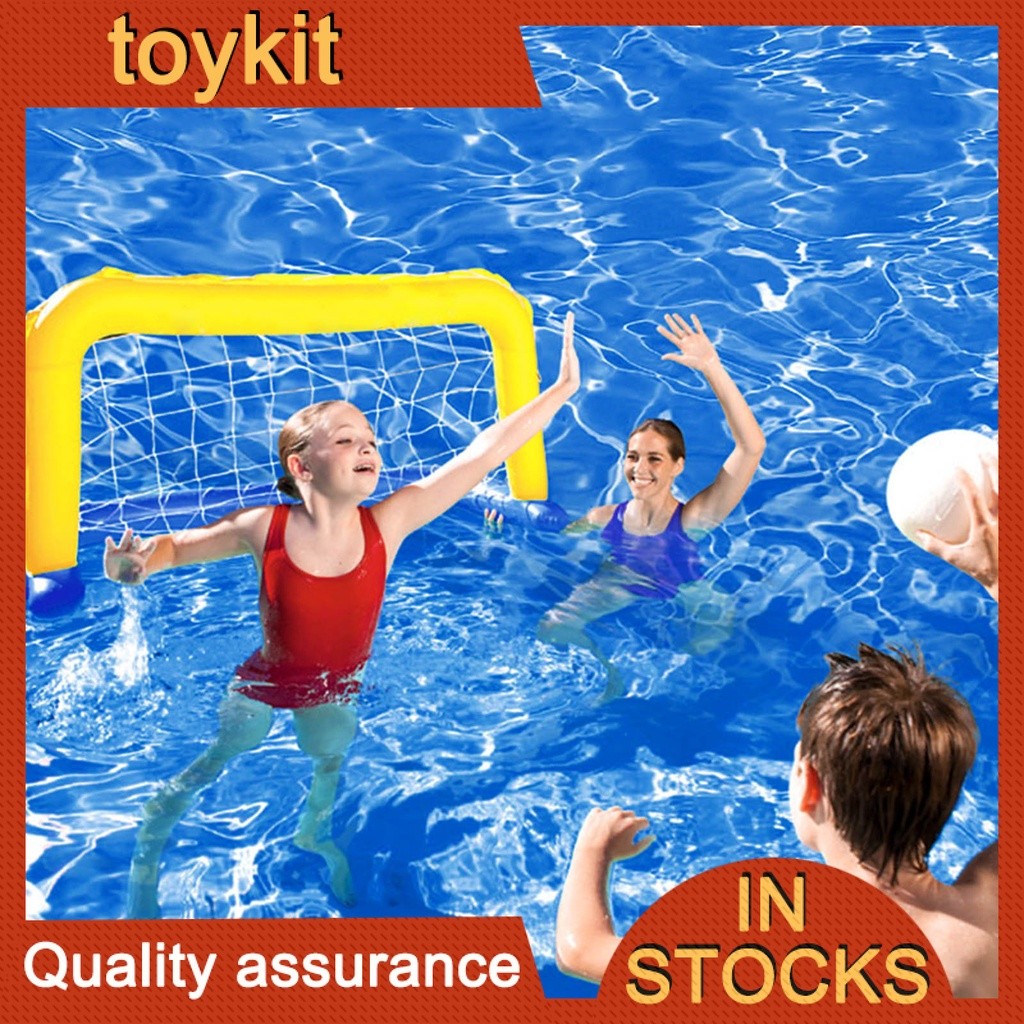 in stock Inflatable Water Handball Gate Swimming Pool Inflatable Goal ...