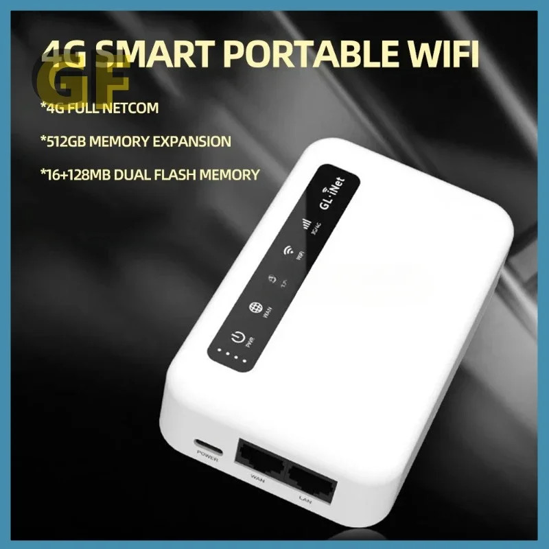 Gl-Xe300 4G LTE Smart VPN Router MIFI Portable Intelligent System SIM ...