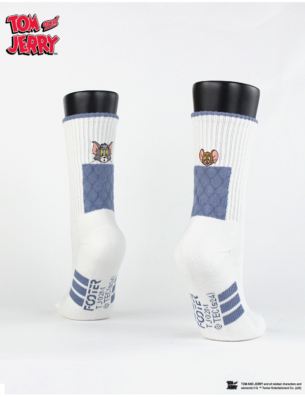 FOOTER Tom and Jerry Battle Of Tom and Jerry Socks TJ02 | Shopee Malaysia