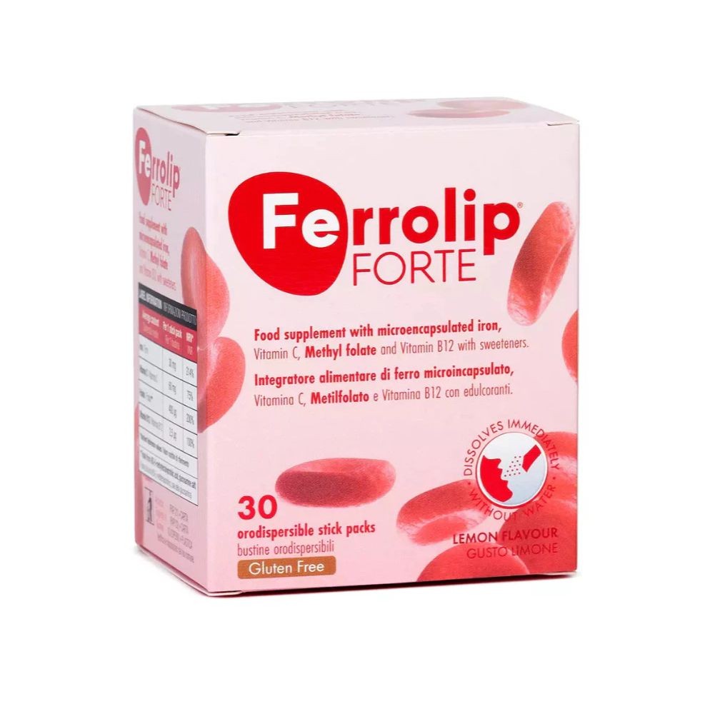 【Buy 3 Get 1 Free】 Ferrolip FORTE Iron-supplement Complex Vitamin ...