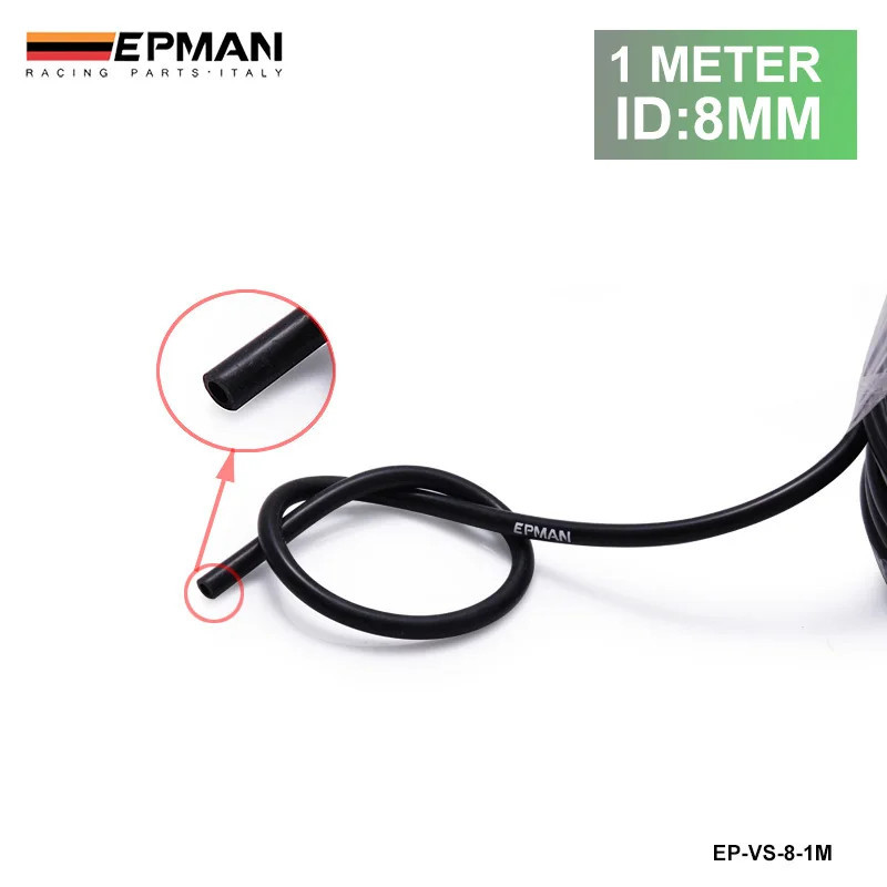 8mm 1meter Silicone Silicon Vacuum Hose Oil Turbo Dump Radiator Rubber ...