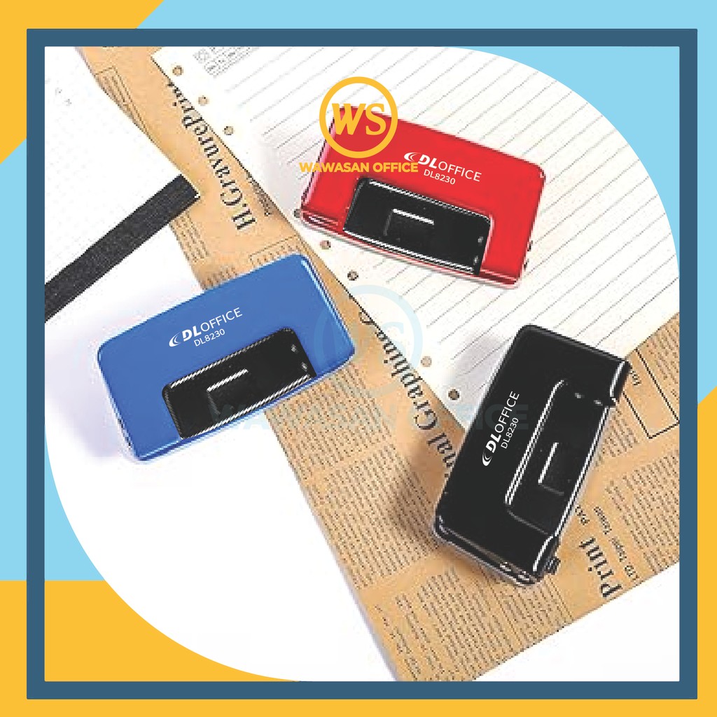 Ding Li 2-Hole Paper Punch / Paper Puncher / Penebuk Kertas / Penebuk ...