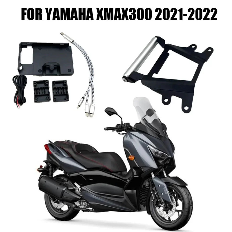 For Yamaha XMAX300 XMAX 300 X-MAX 300 2021-2022 Smartphone GPS Mount ...