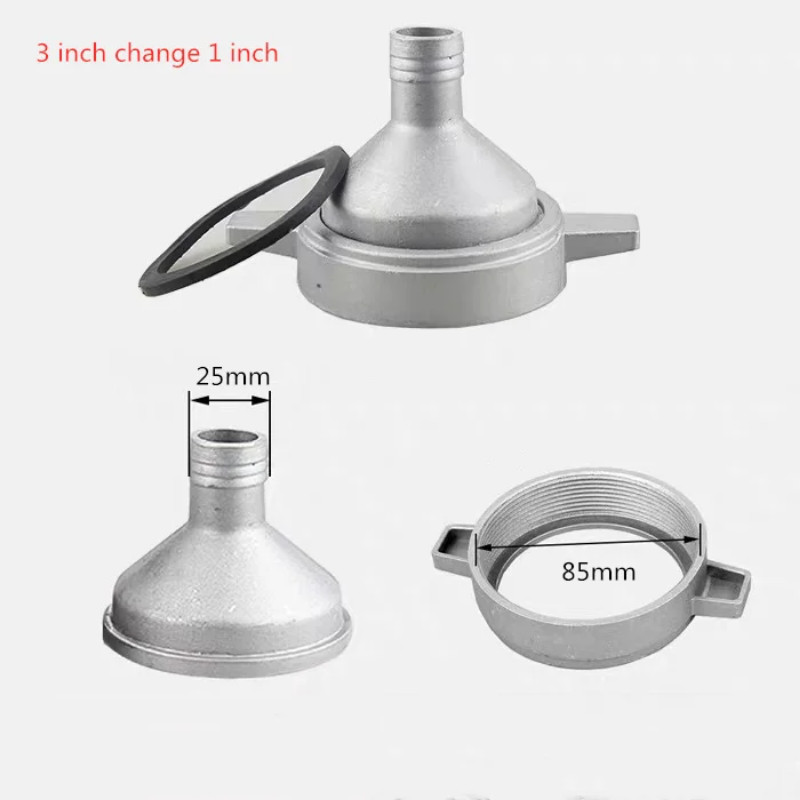 Gasoline water pumps fittings 3 three Inch aluminum pipe connecting ...