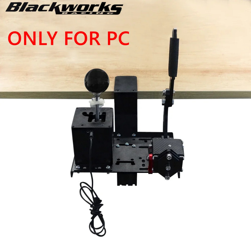 Universal Desk Mount For PC USB Sim Racing Games Handbrake/Sequential ...