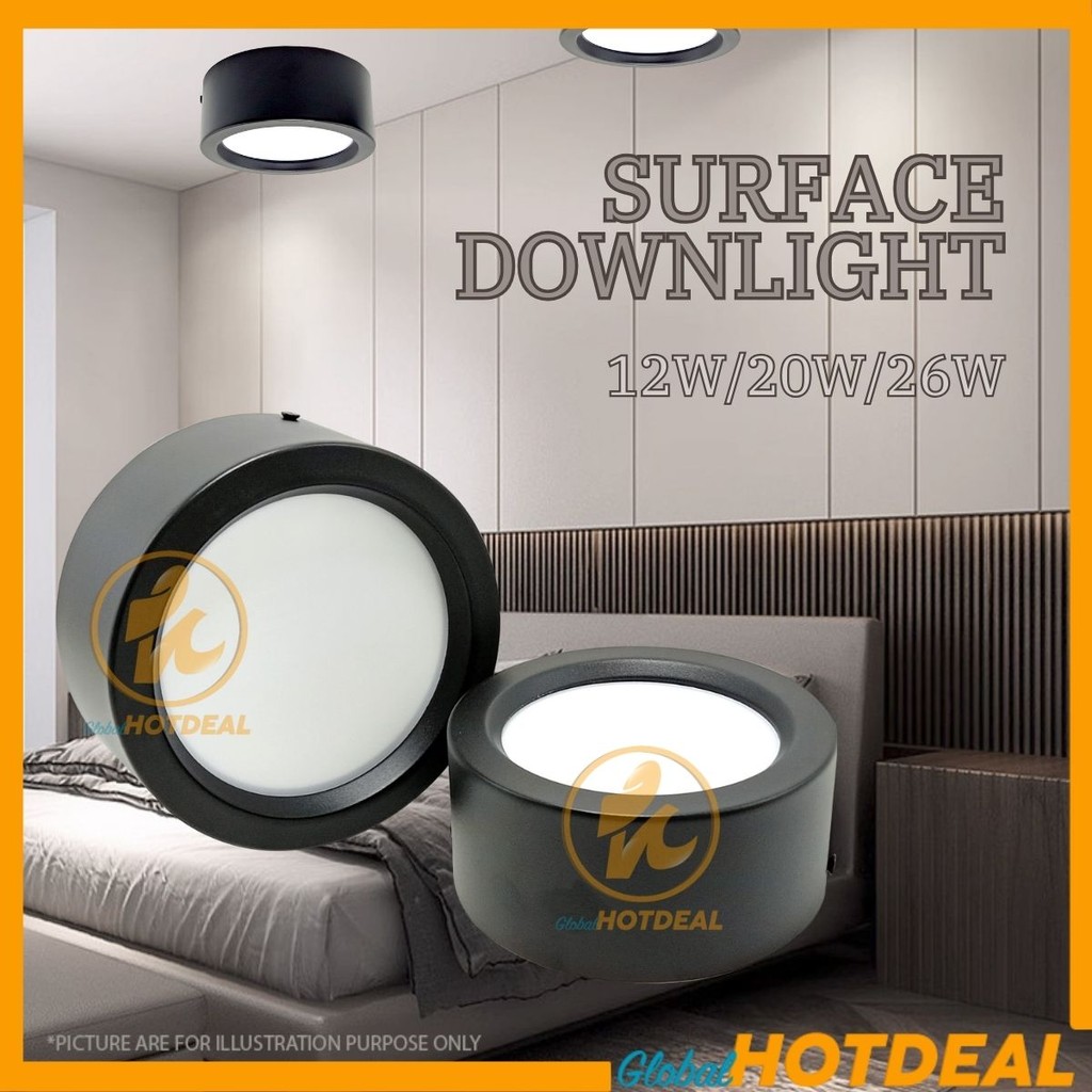 LED Surface Mount Downlight Ceiling Spotlight Indoor LED Surface ...