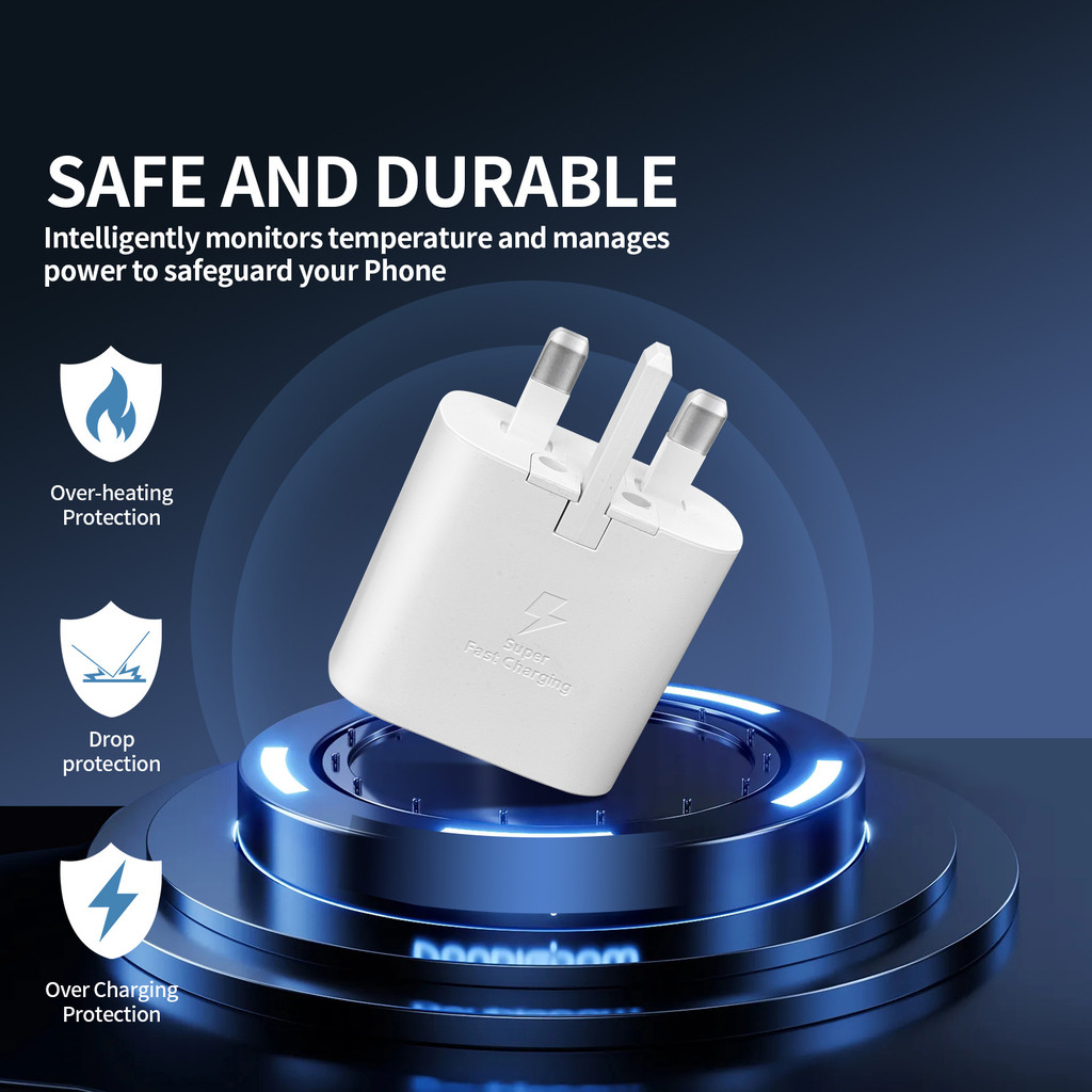 PD 25W Type C Fast Charging For Samsung Galaxy S24 S23 Z Fold5 Fold4 ...