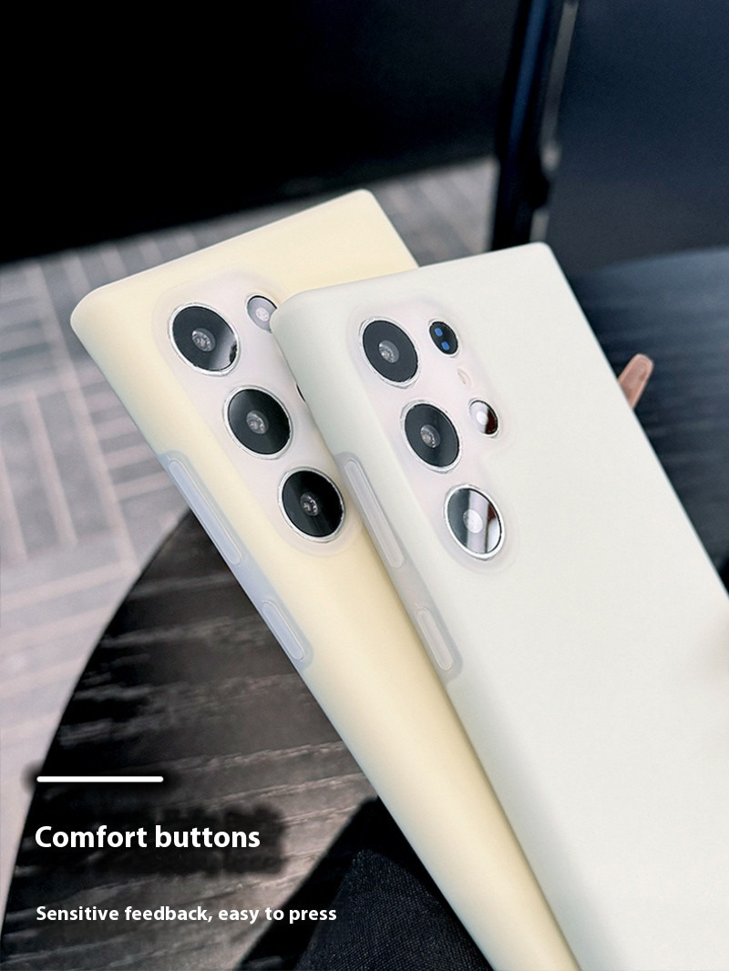 Luxury Matte Candy Color Liquid Silicone Soft Phone Case For Samsung Galaxy S25 Ultra Plus S24 ...