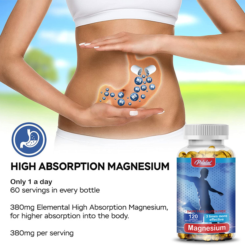Highly absorbable magnesium relieves leg cramps, muscle tension, and ...