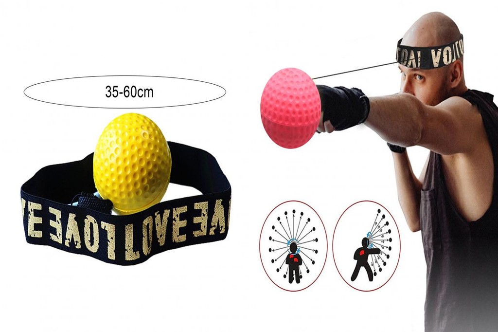 Speed Agility Training Tool Combat Training Reaction Ball Boxing Reflex ...