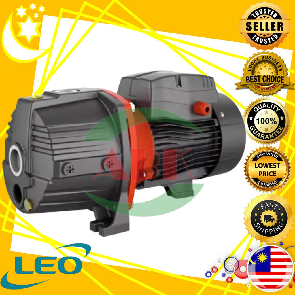 [100% ORIGINAL] LEO 1HP AJM75 / NEOVIN SPC-JET100 SELF-PRIMING JET ...