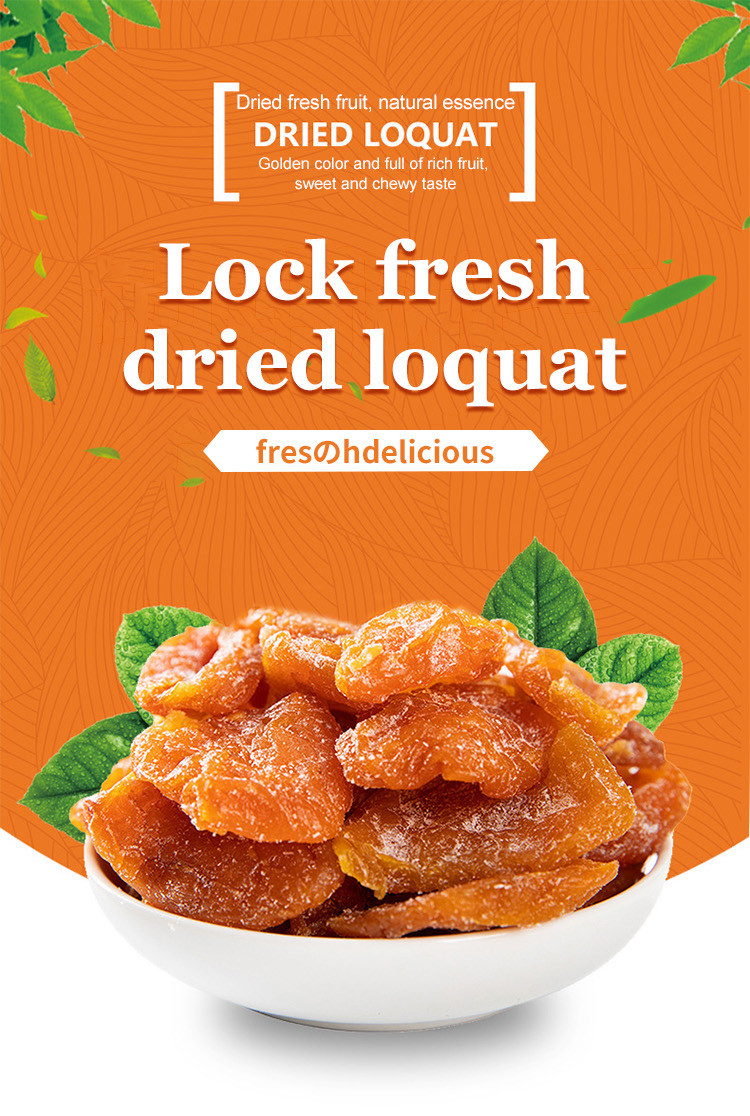 Coreless Bamboo Salt Loquat Dried Bulk Loquat Fruit Conserve | Shopee ...