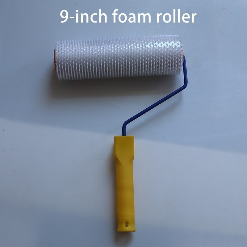 Cement Self-leveling Tool Set, Epoxy Floor Coating Roller with Self ...