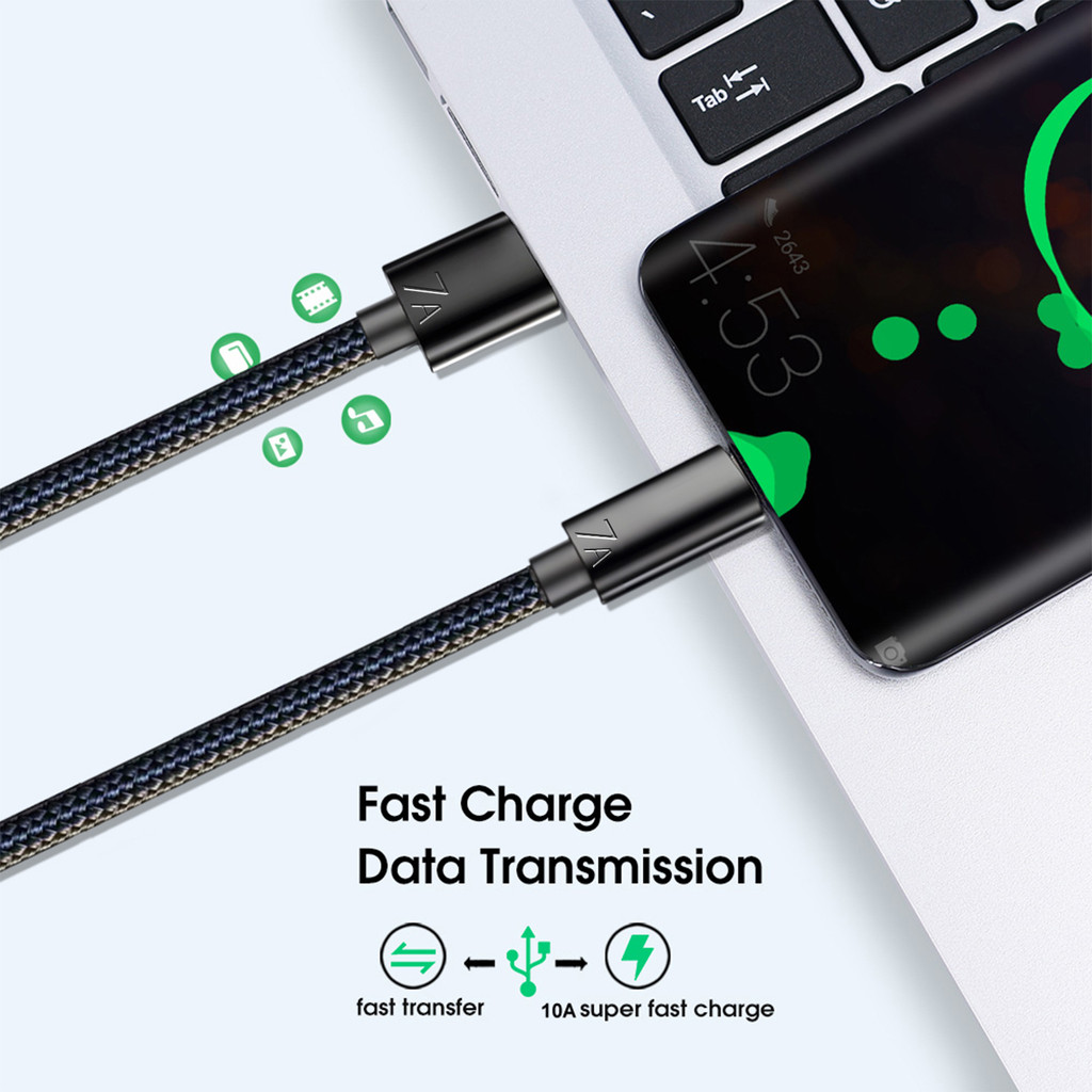 7A120W Super Fast Charge Android Phone Charging Cable - Home Electronic ...