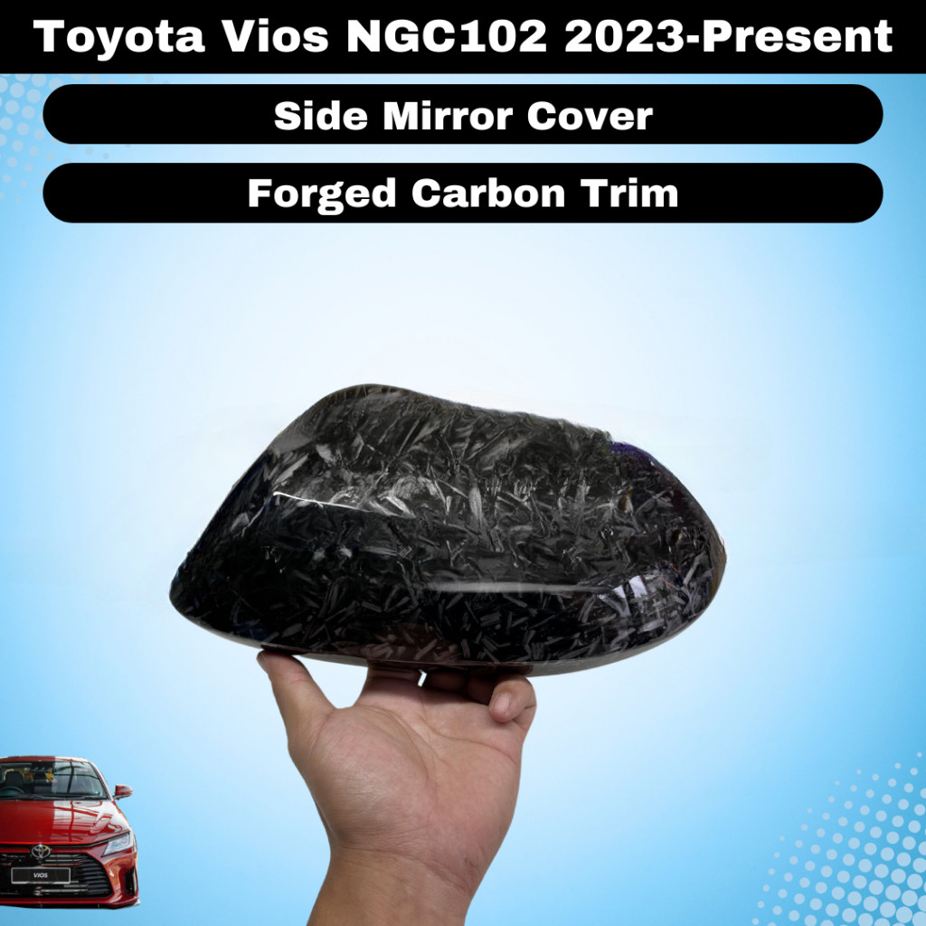 Toyota Corolla 2019 /Yaris Ativ/Vios 2023-2025 Side Mirror Protector ...