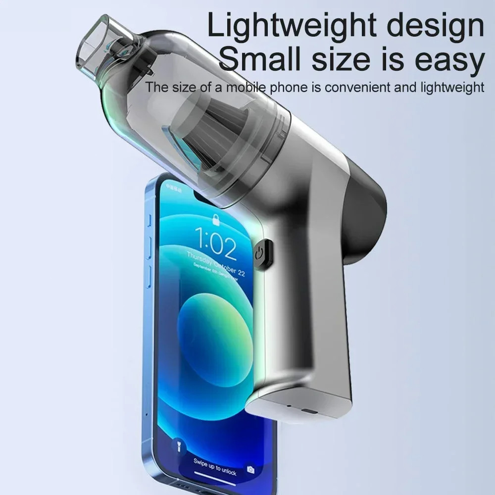 Car hoover 4 in1 cordless hoover dust mini blowing suction all-in-one ...