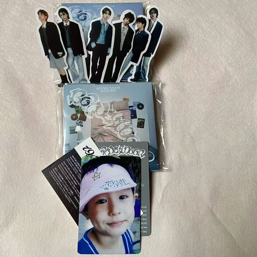 BOYNEXTDOOR [19.99] 3rd EP Album WVS Ver. / 6 Sticker+Baby Photo Card ...