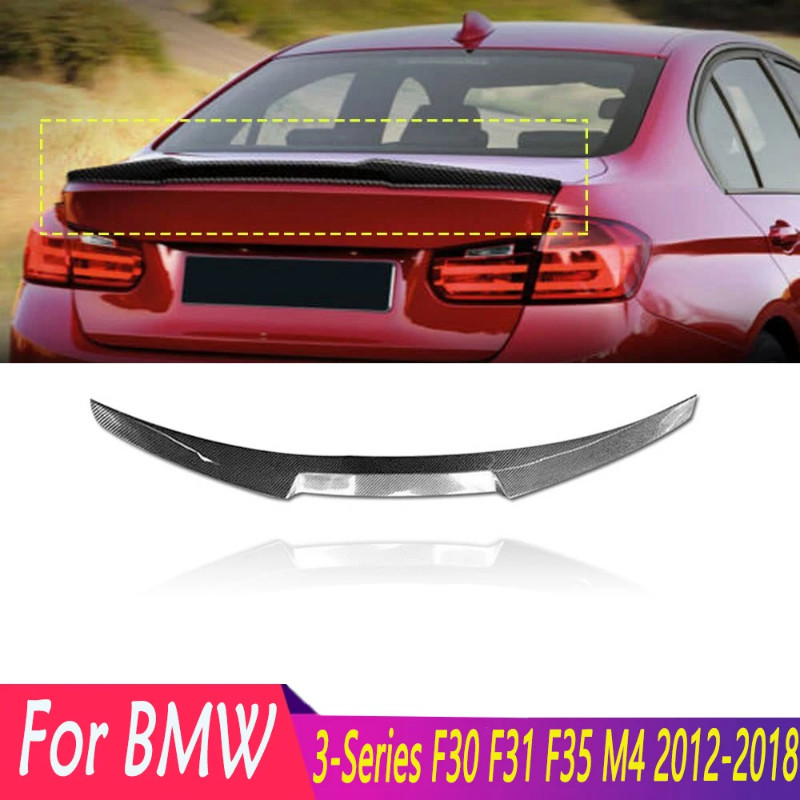 PSM Style Tail Wings Trunk Spoiler Wing For BMW 3-Series F30 F31 F35 M4 ...