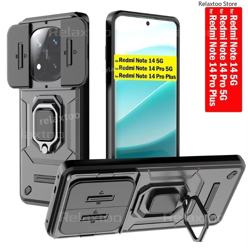 Armor Shockproof Casing For Xiaomi Redmi Note14 Note 14 Pro Plus Pro+ ...