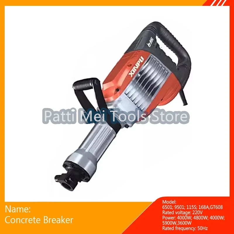 Concrete Breaker Jack Hammer Heavy Duty Electric Demolition Hammer ...