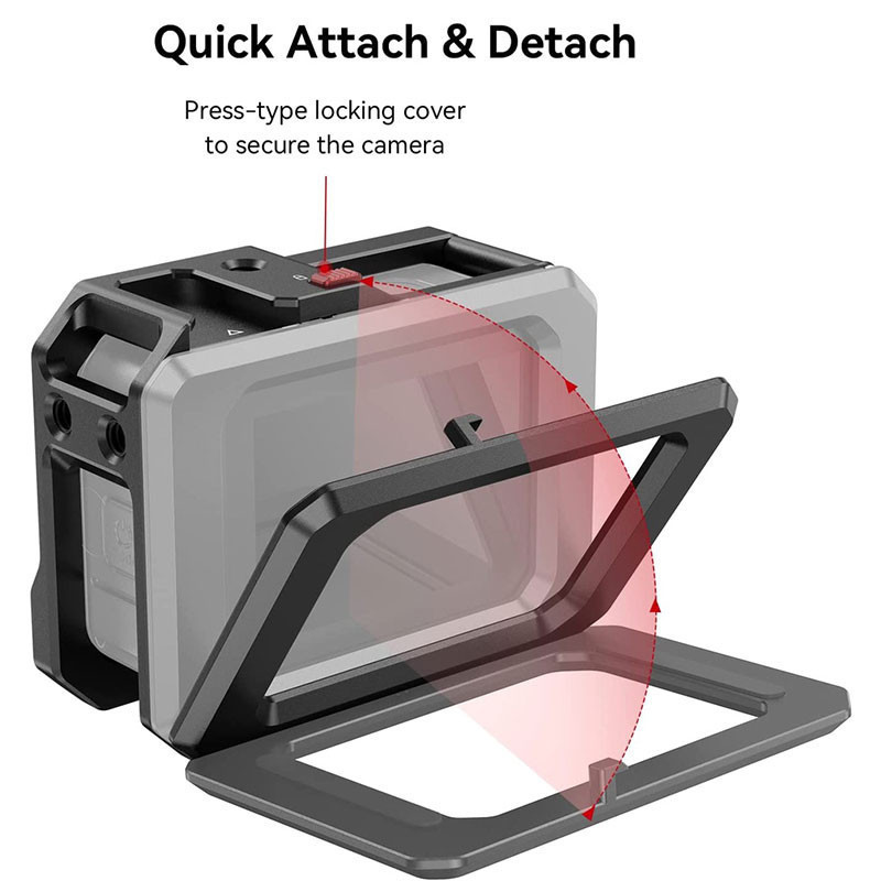 【on sale】SmallRig case For GoPro Hero 9/10/11/12/13 Cage Vlog Kit Video ...