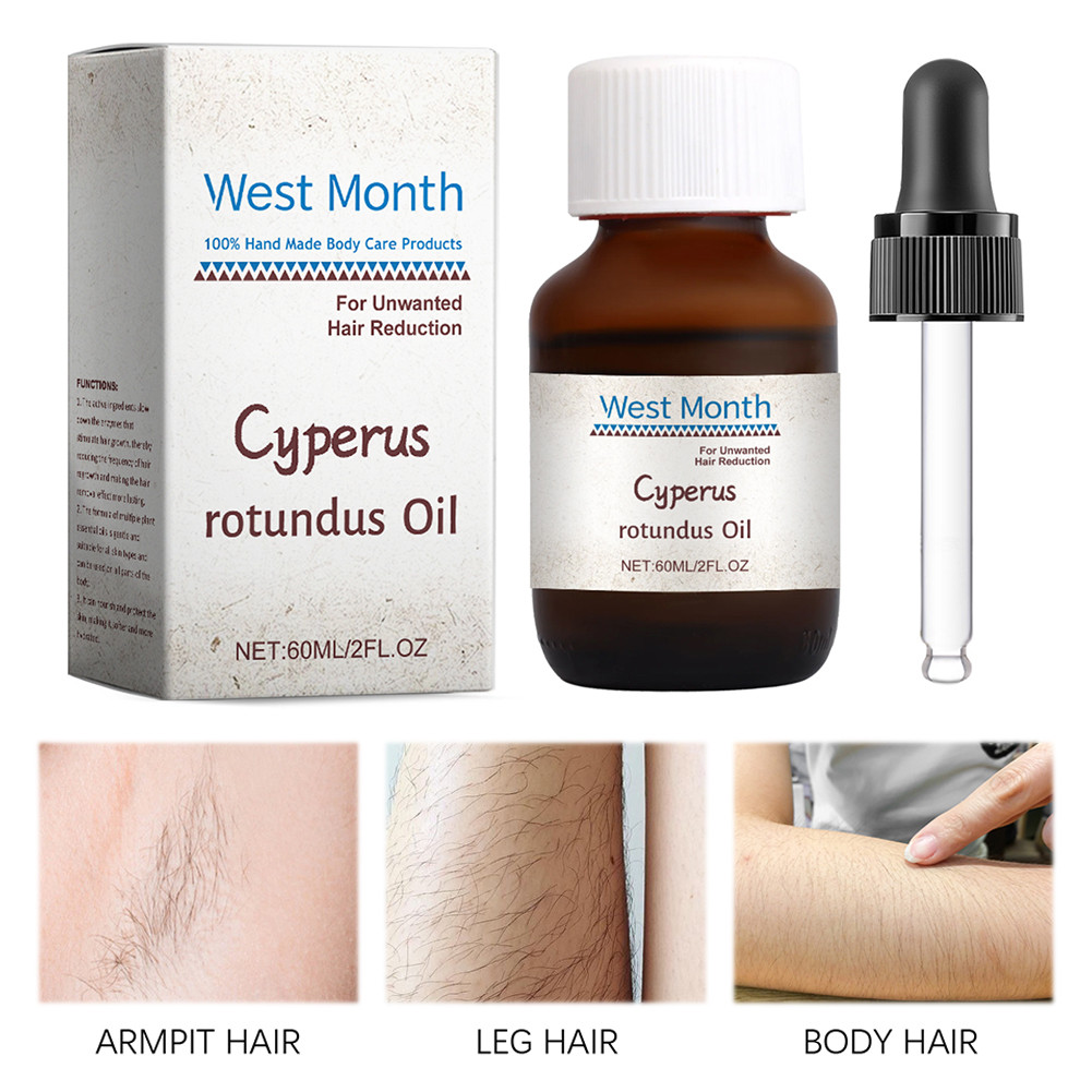 60ml Cyperus Rotundus Oil Cypress Essential Oil Reducing Body Hair ...